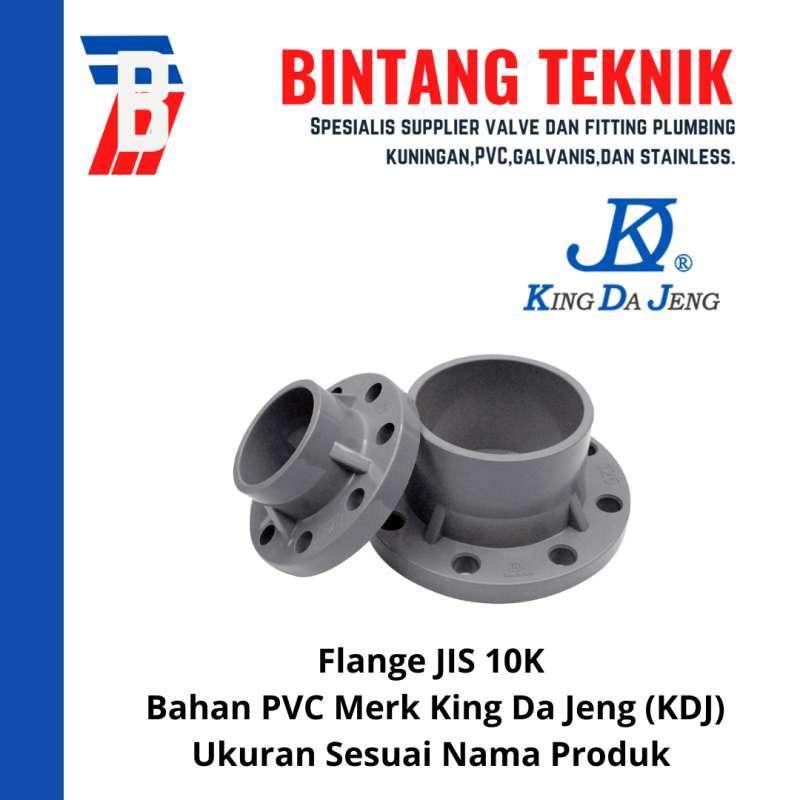 Jual Flange 2 Inch Pvc Merk Kdj Jis 10k Di Seller Toko Bintang-teknik ...