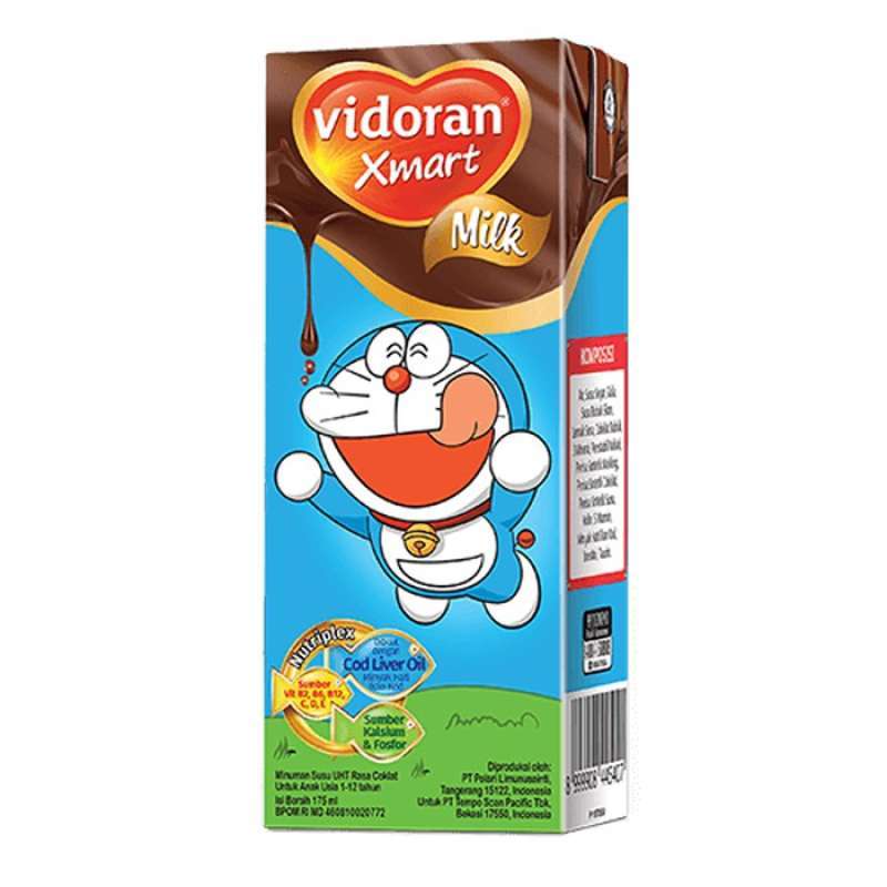 Jual Vidoran Coklat Xmart Susu Cair UHT [175 mL] di Seller Ramayana ...