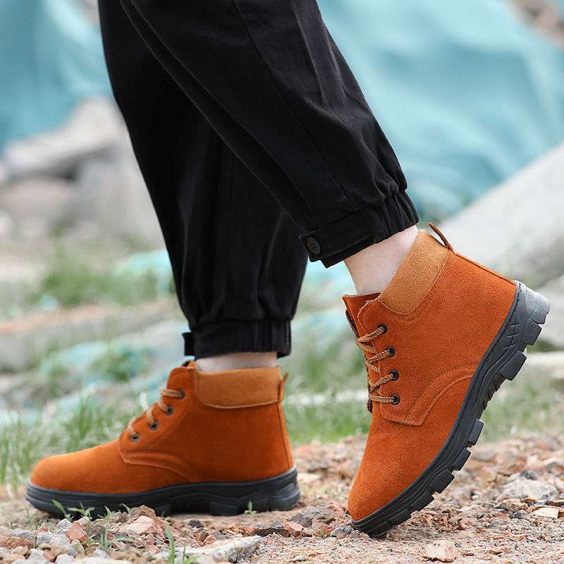 Promo Sepatu Perlindungan Tenaga Kerja Sepatu Tunggal Bernapas Model ...