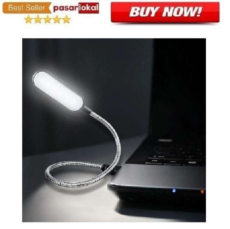 Jual Lampu Komputer Lampu Baca Lampu Belajar Led Usb Metal Flexible 4 ...
