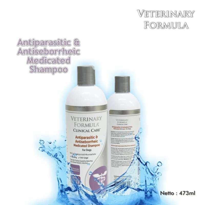 Promo Veterinary formula medicated shampo 473ml Diskon 5% di Seller ...