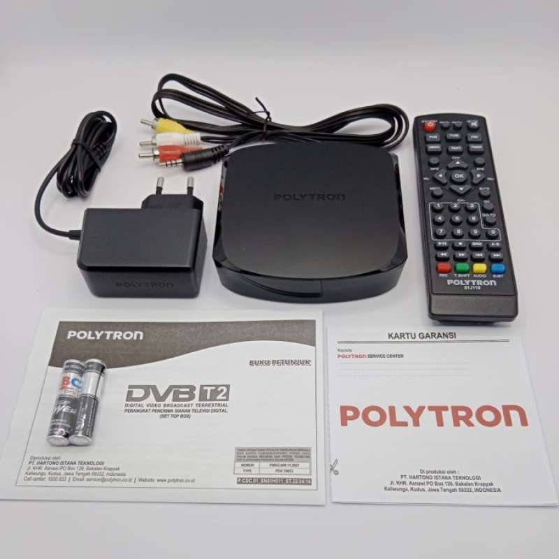 Promo Set Top Box Polytron DVB T2 PDV 700T2 - PDV 700T2 Diskon 7% di ...