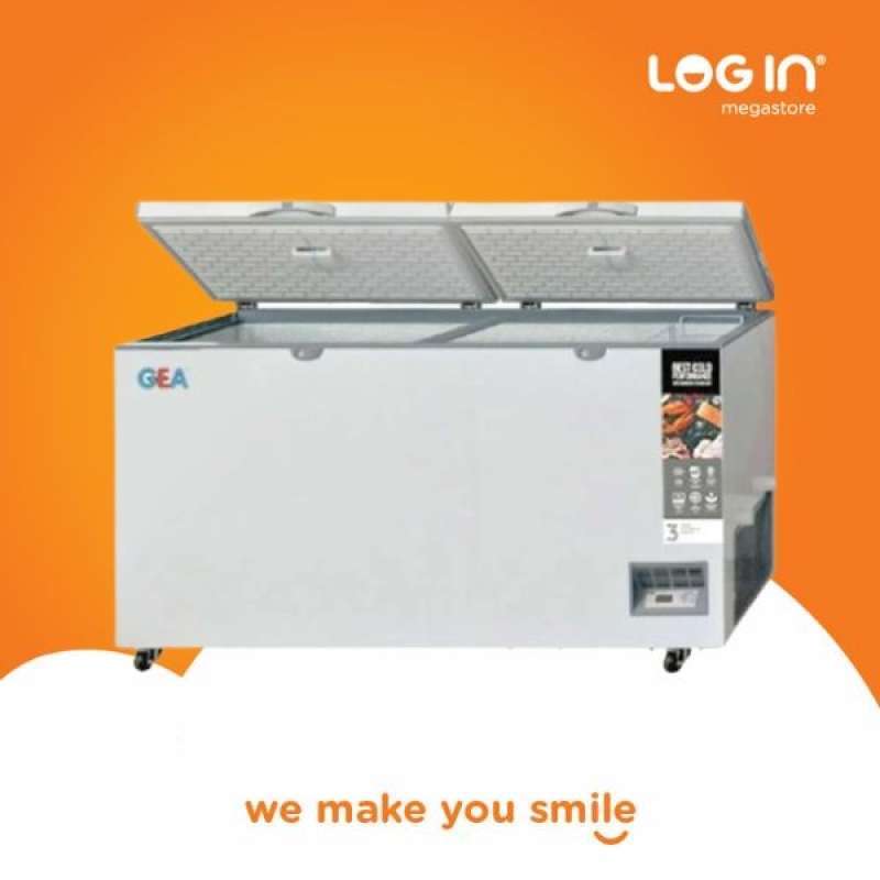 Jual GEA Chest Freezer AB600R 500 Liter di Seller LOG IN MEGASTORE ...