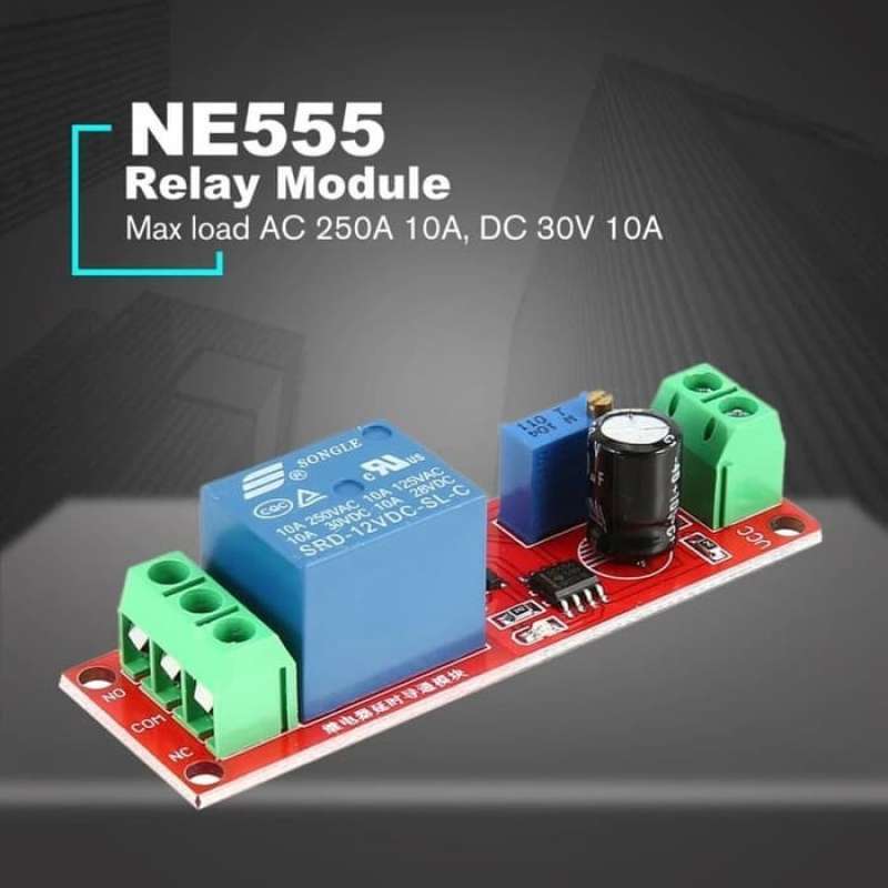 Promo Timer Delay On Ne555 Time Delay Switch Relay 12v Speaker ...