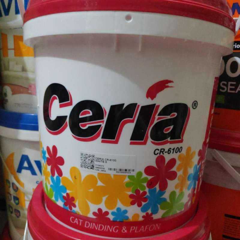 Promo cat tembok ceria 20kg white 8 propan Diskon 33% di Seller TB ...