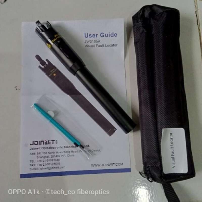 Jual READY VFL 20MW JOINWIT VISUAL FAULT LOCATOR LASER FIBER OPTIK ...