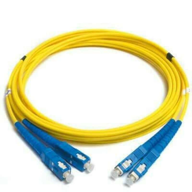 Jual Fiber Optic Patch Cord SC-SC duplex SingleMode 50mtr di Seller NEW VISION - Pondok Kopi ...