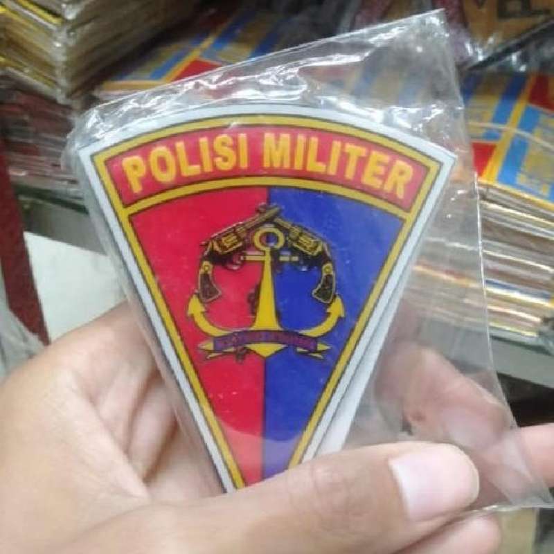 Jual Stiker Polisi Militer 1 Pack Isi 10 Pcs di Seller Babito - Senen ...