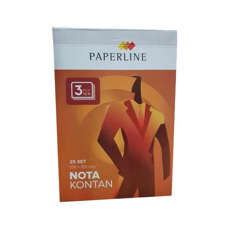 Jual Paperline Buku Nota Bon Kontan [Kecil/ 3 ply NCR] - PUTIH di ...