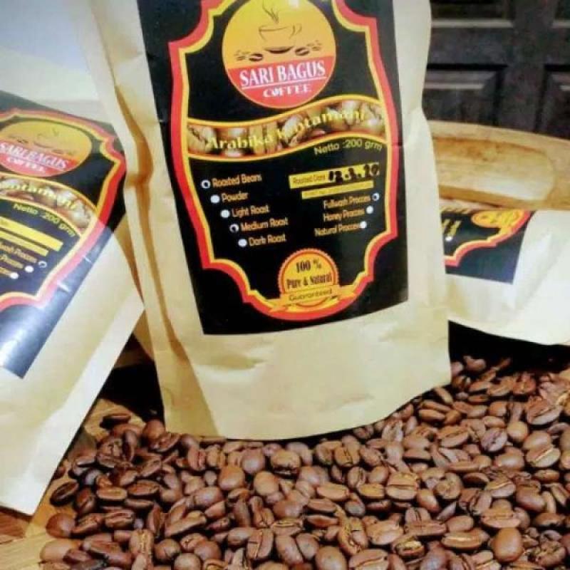 Jual Kopi Bali Kintamani Arabika Bean Full Washed High Quality [200g ...