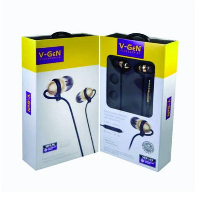 Jual V-GEN VEP1-04 Wired Earphone [Original/ Extra Bass] di Seller vgen ...