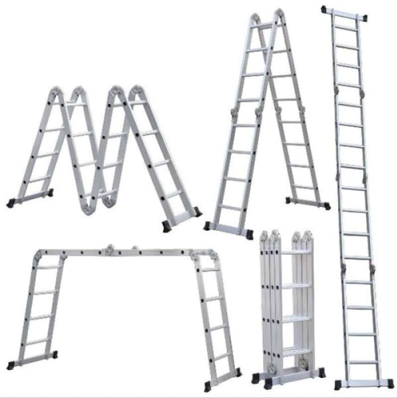 Jual Tangga Lipat Aluminium Dalton Ml105 Multipurpose Ladder 5.8M di ...