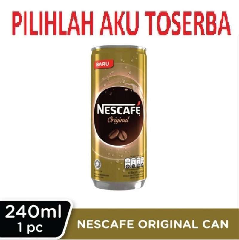 Jual Kopi Nescafe Kaleng (original) / Nescafe Can (original) - 240 Ml ... Jual Kopi Nescafe Kaleng (original) / Nescafe Can (original) - 240 Ml ...
