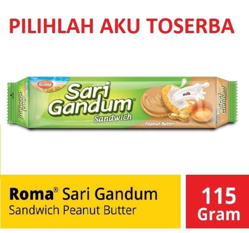 Jual Roma Sari Gandum Peanut 115 Gr ( Harga Satuan ) Di Seller Pilihlah ...