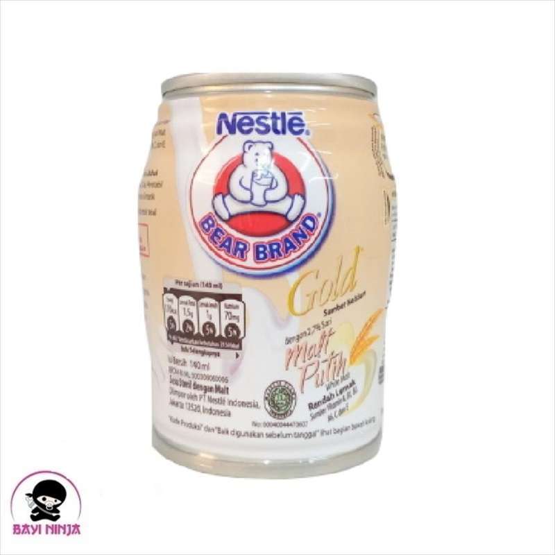 Jual Nestle Bear Brand Gold White Malt 140 Ml Di Seller Bayininja - Kalideres, Kota Jakarta ...