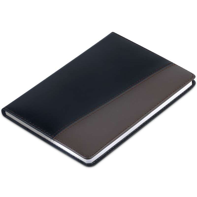 Jual Deli Buku notebook Cover kulit, didesain dengan selipan pulpen dan ...