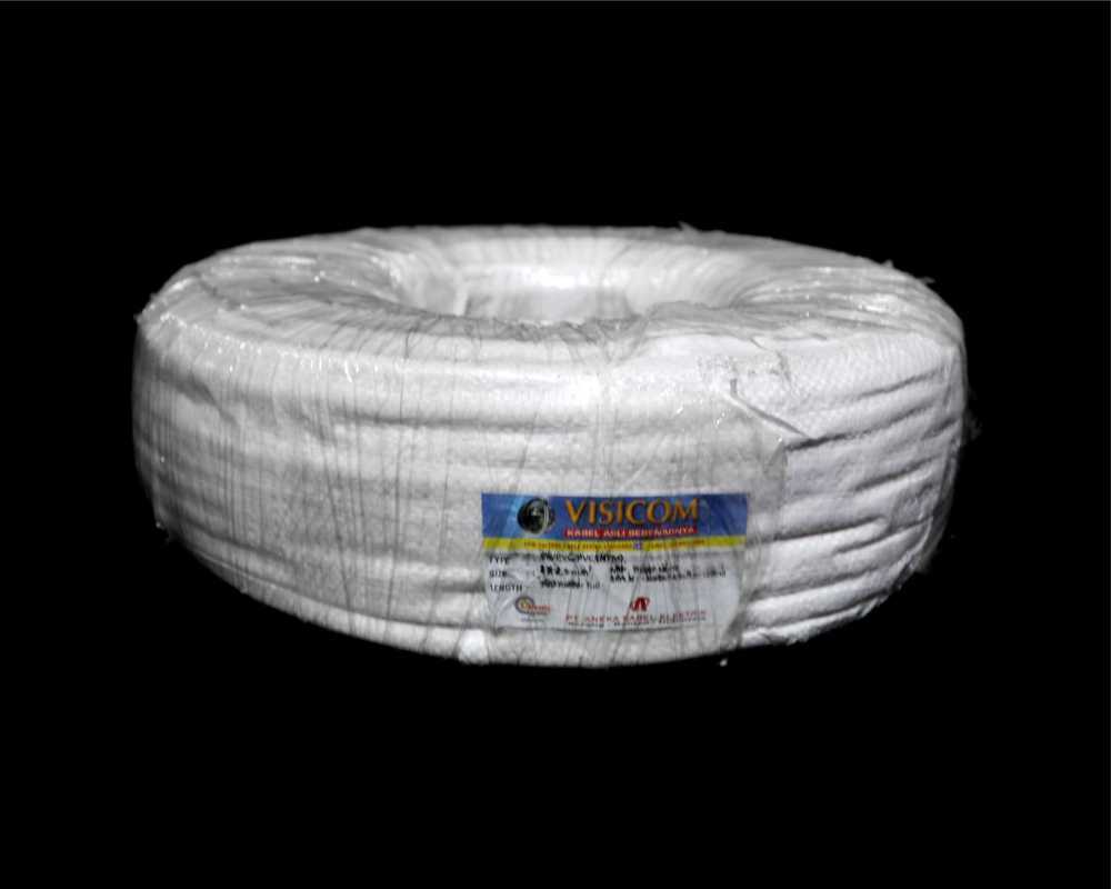 Jual KABEL WARNA PUTIH NYM UKURAN 4X2.5 MM MERK VISICOM PANJANG 100M di ...