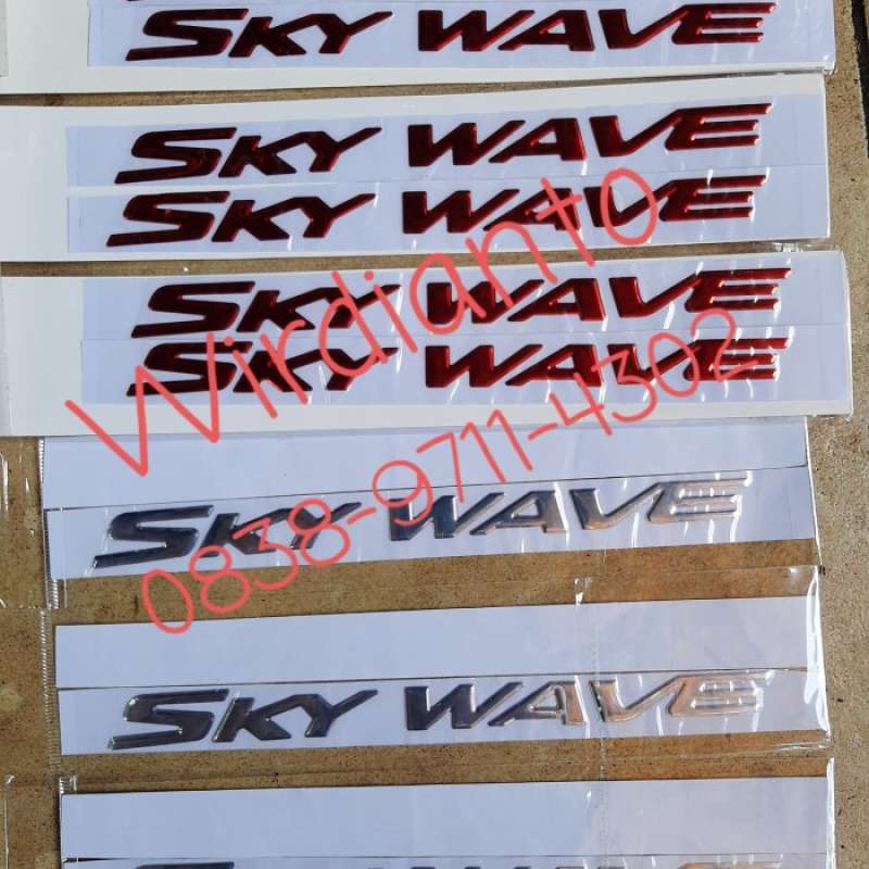 Promo Sticker skywave emblem skywave striping skywave Diskon 23% di Seller Motomu Store - Kota ...