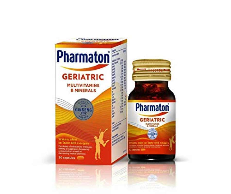 Jual Geriatric Pharmaton With G115 Ginseng Extract (30 Capsules ...