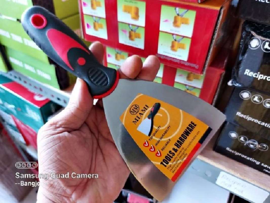 Jual Kapi 4 perata plamir cat lem skraper stiker - scrapper 4inch MIAMI ...