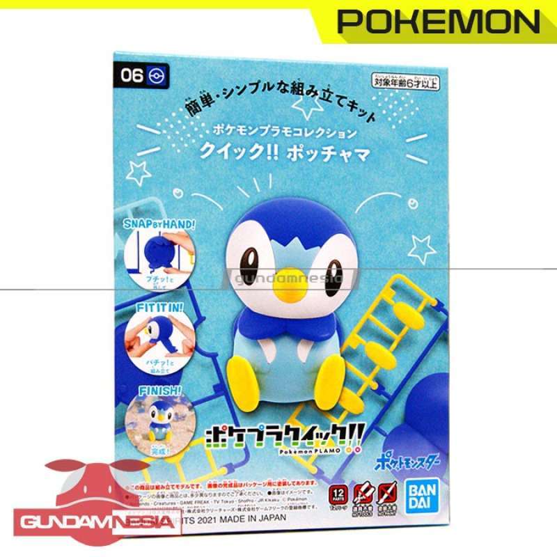 Jual [PokePla] Piplup - Pokemon Plamo Collection Quick Series No. 06 di ...