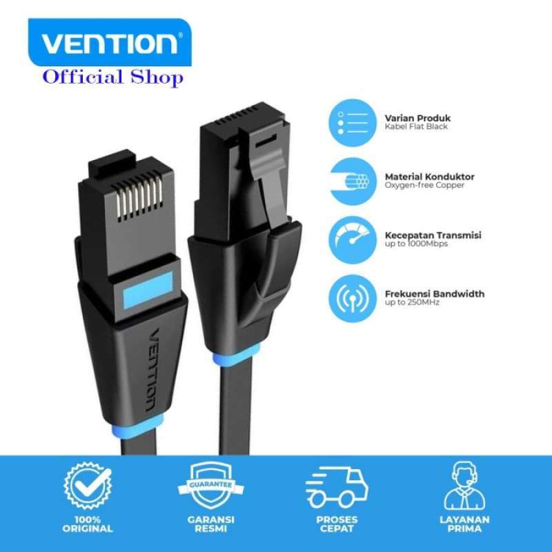 Promo Vention 30M Kabel LAN RJ45 Cat.6 UTP Ethernet Gigabit Diskon 23% ...