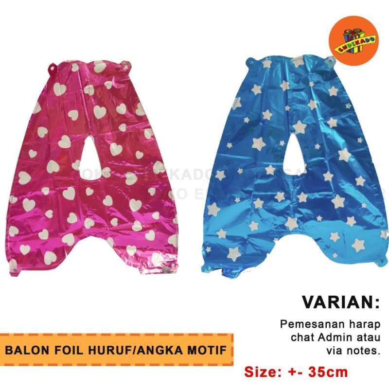 Jual Balon Foil Huruf/angka Motif - Balon Huruf Dan Angka Di Seller ... Jual Balon Foil Huruf/angka Motif - Balon Huruf Dan Angka Di Seller ...