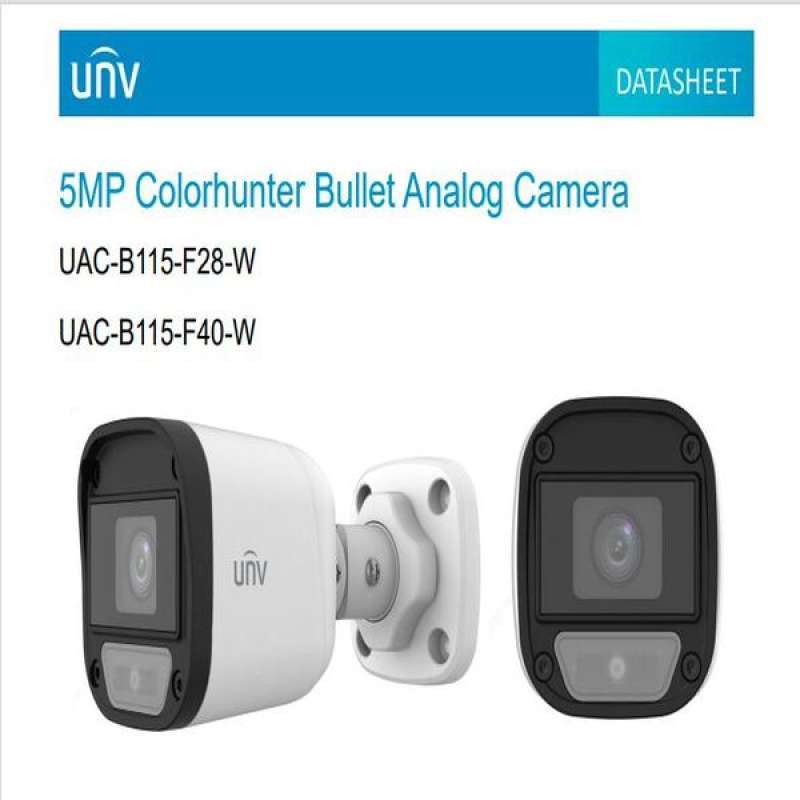 Jual Uniview Cctv 5mp Colourhunter Hd Fixed Mini Bullet Analog Camera Di Seller Unv Indonesia ...