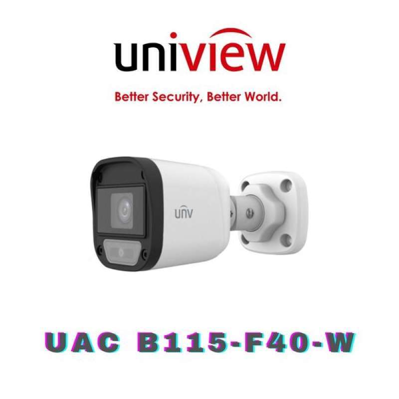 Jual Uniview Cctv 5mp Colourhunter Hd Fixed Mini Bullet Analog Camera ...