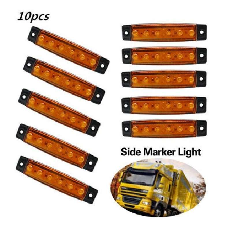 Jual Bakuis Lampu Rambu Truck Mobil Led Marker Indicator Light 12v ...