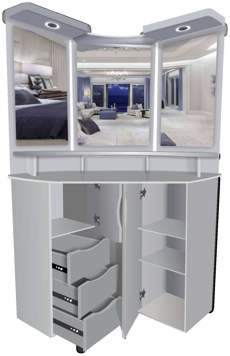 Promo CS MEJA RIAS SUDUT Modern MR301 Diskon 42% di Seller Cikupa Store ...