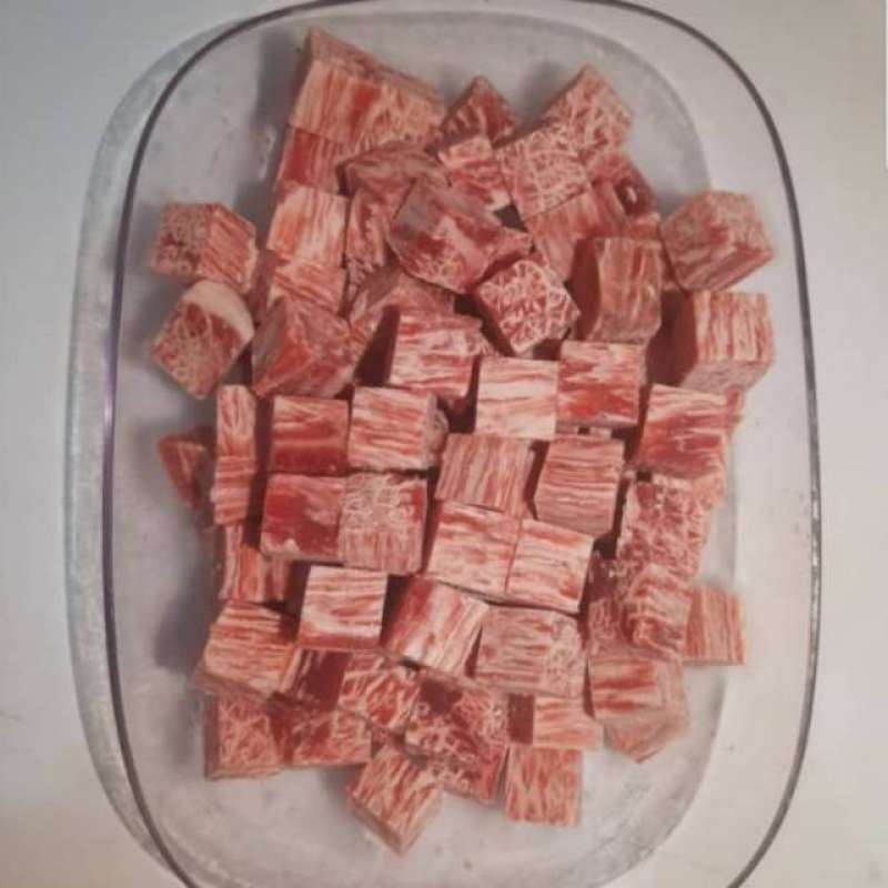 Promo Wagyu Saikoro 500 gram Diskon 25% di Seller Masaki Beef - Masaki ...