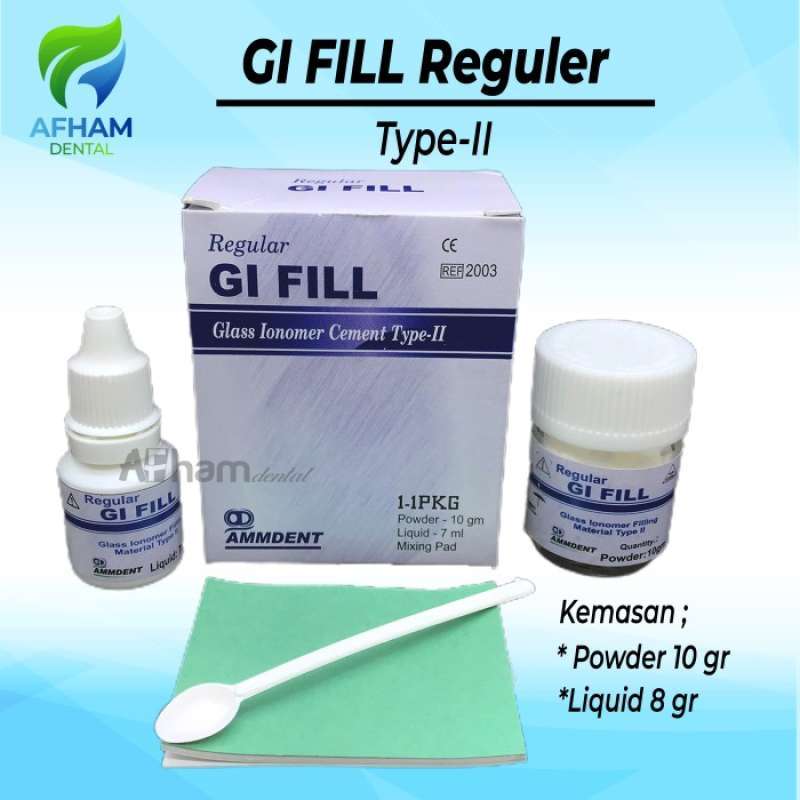Jual Dental Gic Glass Ionomer Retorative Serupa Fuji 9 / Gi Fill ...