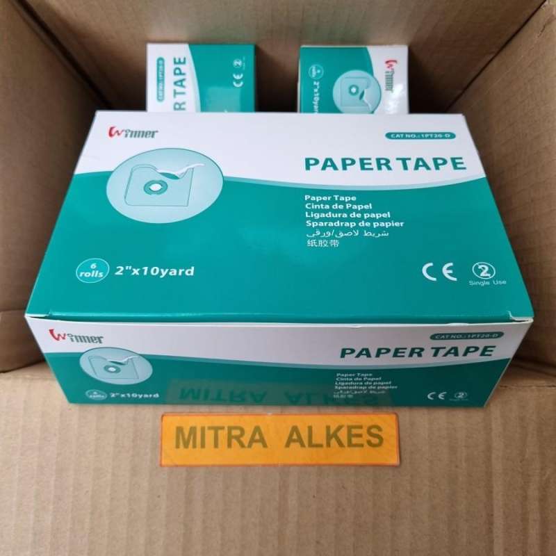 Jual Paper Tape Winner 2 Inch Mirip Micropore. Surgical Tape Winner 2 ...