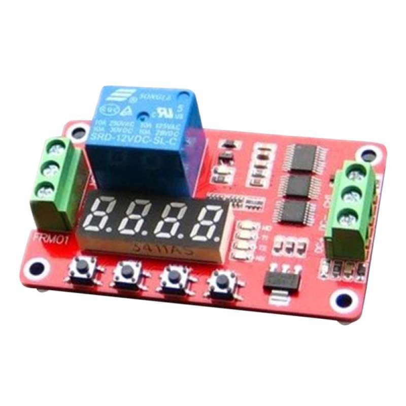 Jual 12V DC Digital One-Channel Relay Module Controller Board Switch 18 ...