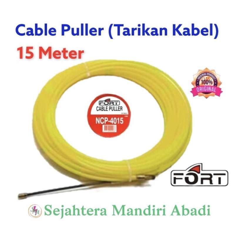 Promo Tarikan Kabel 15 Meter Cable Puller Track Per Ncp 4015 Diskon 23% ...