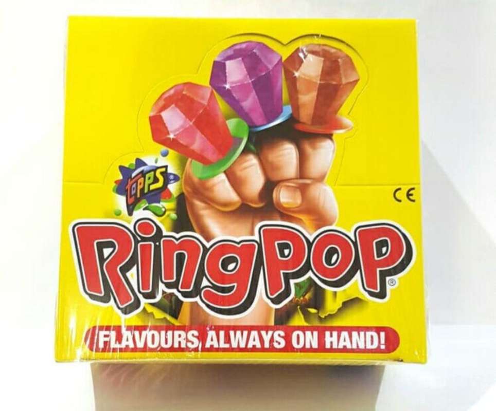 Jual Permen Ring Pop Box 24 Pcs / Ring Pop Permen Cincin Aneka Rasa 24s ...
