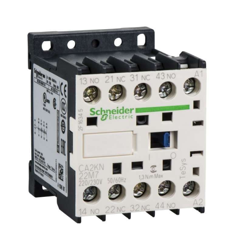 Promo Schneider K Control Relay 2No 2Nc 220V Ac Coil Ca2Kn22M7 Diskon ...