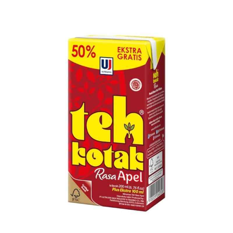 Jual Teh Kotak Ultra Rasa Apel 300 Ml ( Harga Satuan ) Di Seller ...