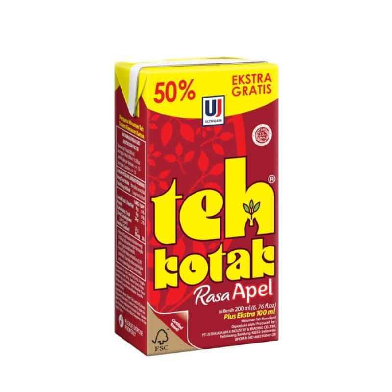 Jual Teh Kotak Ultra Rasa Apel 300 Ml ( Harga Satuan ) Di Seller ...