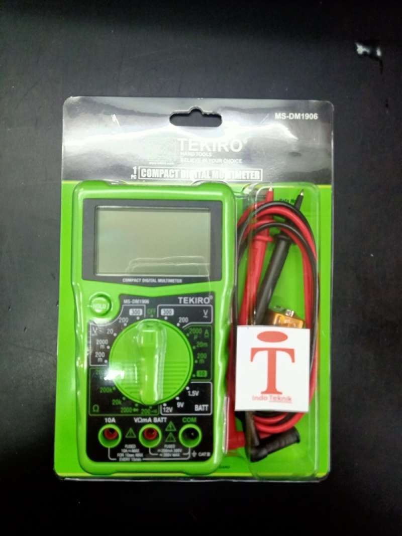 Jual Tekiro Compact Digital Multimeter di Seller Indo Teknik Lindeteves ...