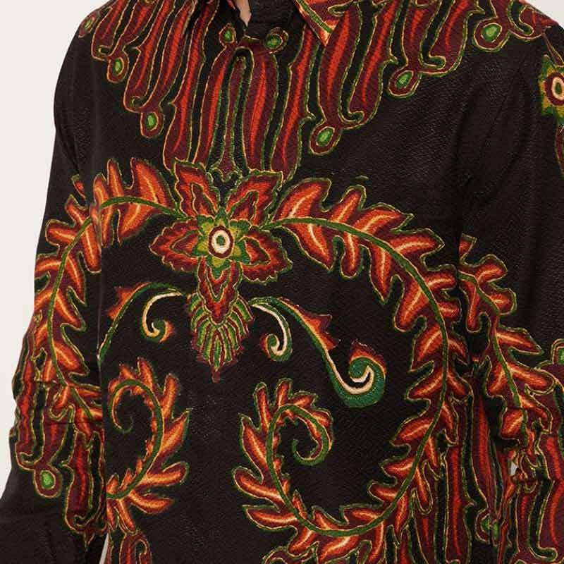 Jual Kemeja Batik Sulur Suroloyo - Hitam L Di Seller Batik Semar Women ...