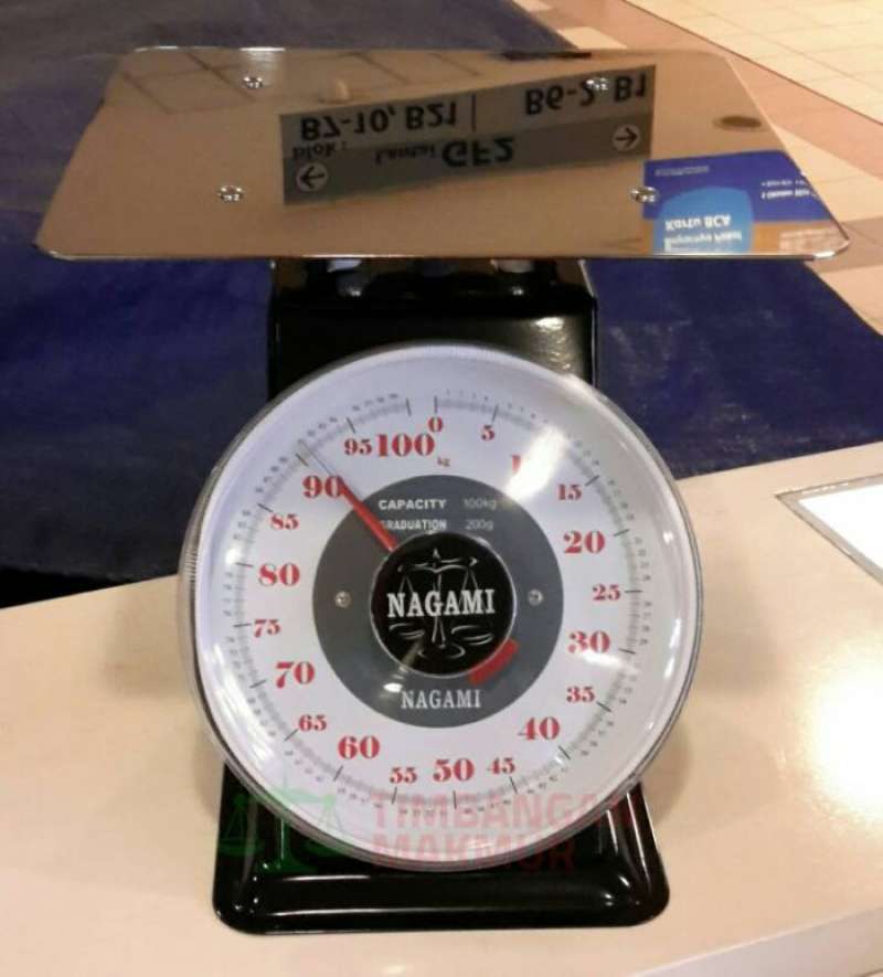 Promo Timbangan Duduk Jarum Nagami 100Kg Diskon 23% di Seller VIRGO ...