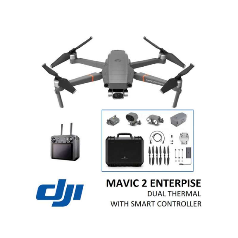 Jual DJI Mavic 2 Enterprise Dual Camera Thermal With Smart Controller ...