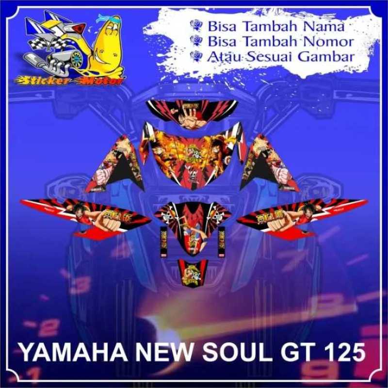 Jual Naga Sticker - STICKER DECAL YAMAHA NEW SOUL GT 125 ONE PIECE di ...