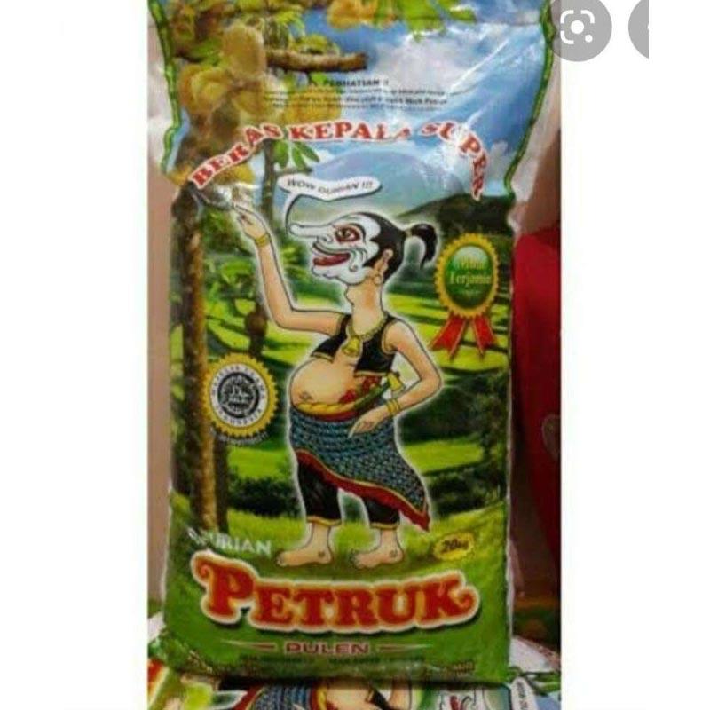 Jual beras cap merek petruk 20kg di Seller tokoberascom - Padurenan ...