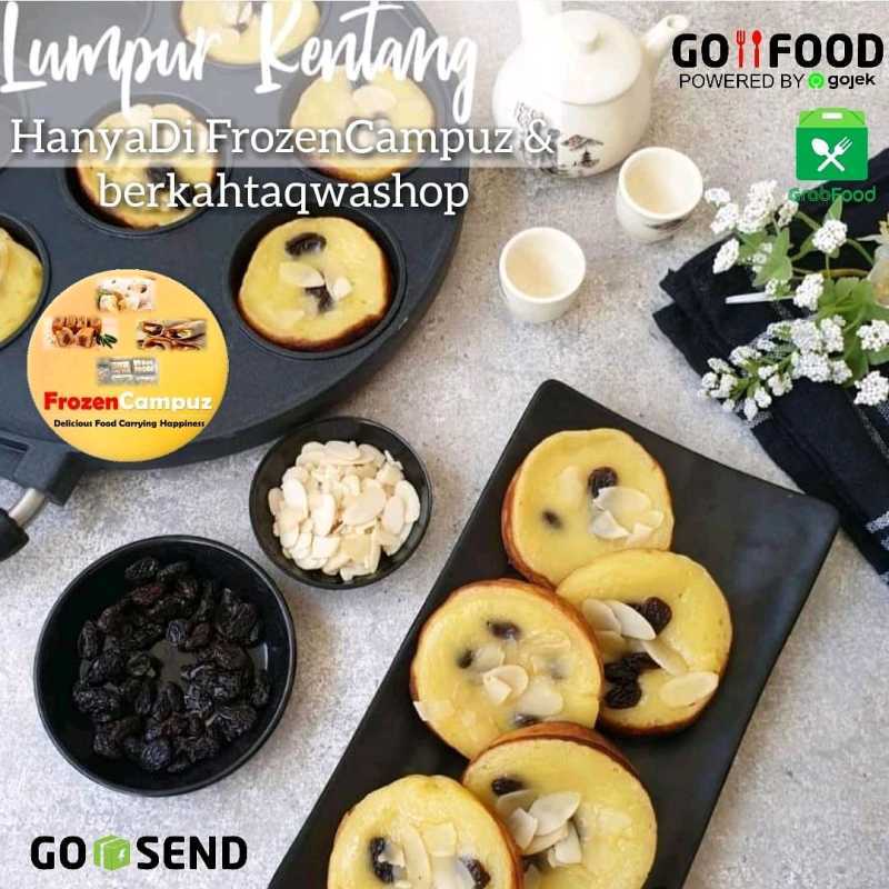 Jual Kue Lumpur Kentang Roti Lumpur Kentang Per Pak/Lumpur Frozen Food ...