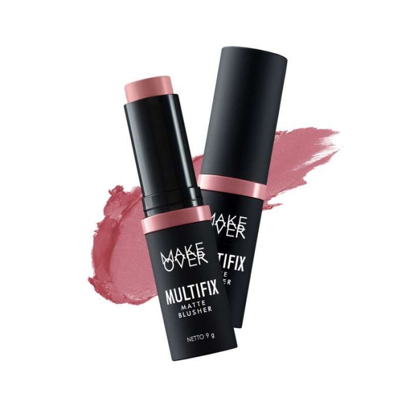 Jual Make Over Multifix Matte Blusher 9 G - Blush On Stick Di Seller ...