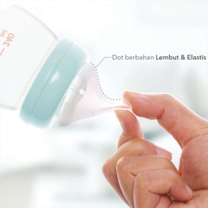 Jual Pigeon Peristaltic Nipple Plus Size S Wide Neck 2pcs Box Dot Bayi ...