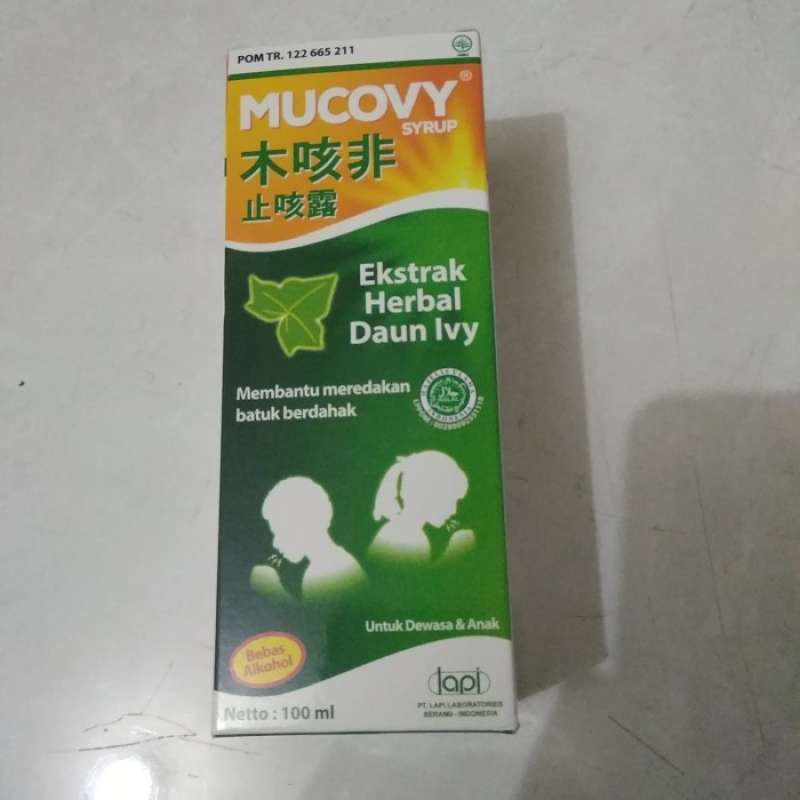 Promo Mucovy Sirup // 100 Ml // Obat Batuk Bisa Dminum 1 Tahun Keatas ...